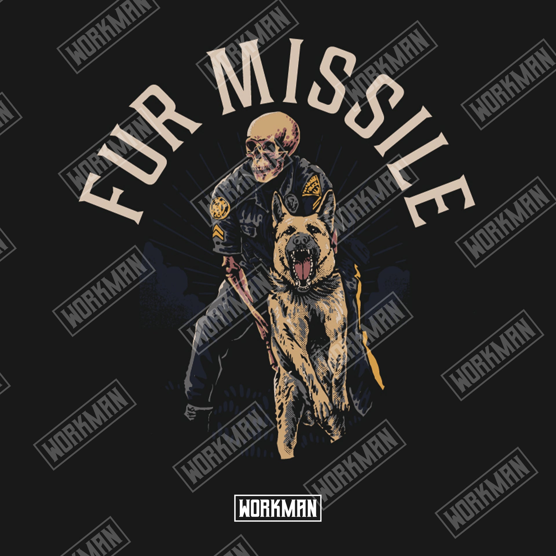 Fur Missile - Tee – WORKMAN