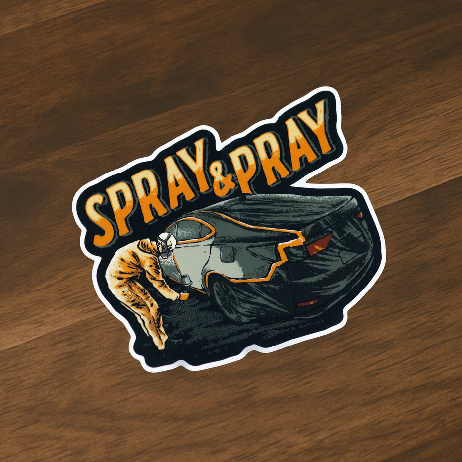 Spray & Pray - Sticker – WORKMAN