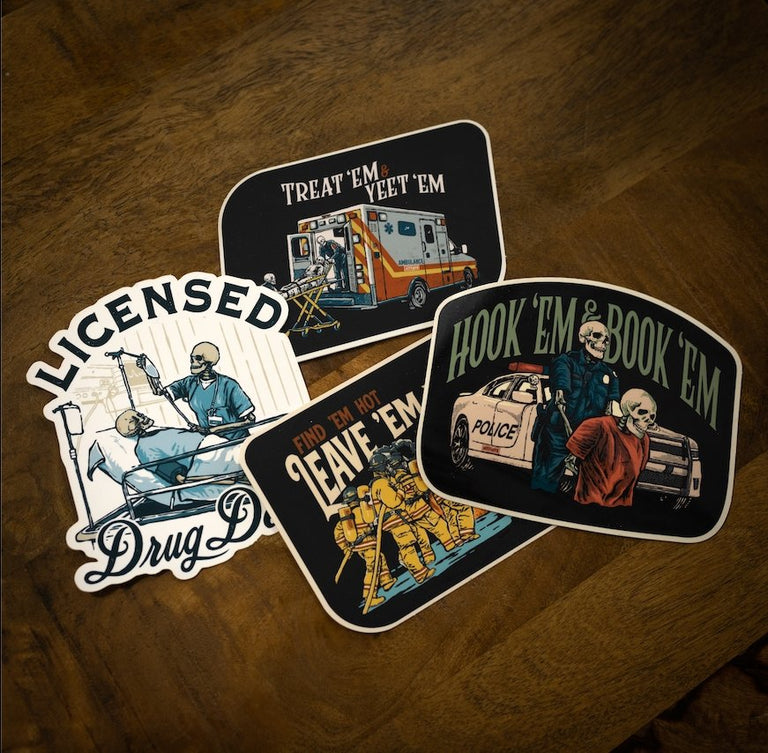 First Responder Sticker Pack – WORKMAN