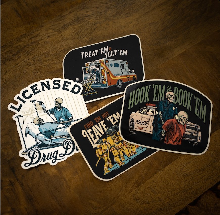 First Responder Sticker Pack – WORKMAN